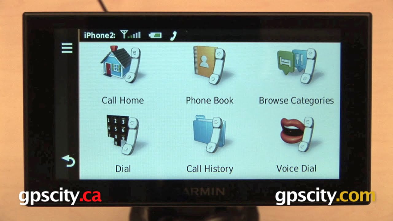 Bluetooth App: Garmin nuvi 2689/2789LMT & 2014 Advanced - YouTube