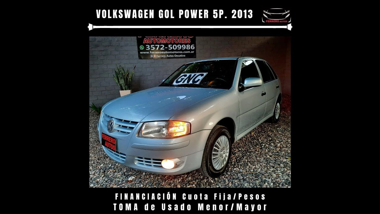 Se Vende Volkswagen Gol Power 5p 2013 FERRERO Automotores Oncativo