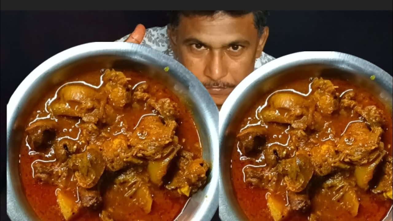 Spicy Chicken Stomach Curry And Liver Curry Eating $ Gizzard Curry ...
