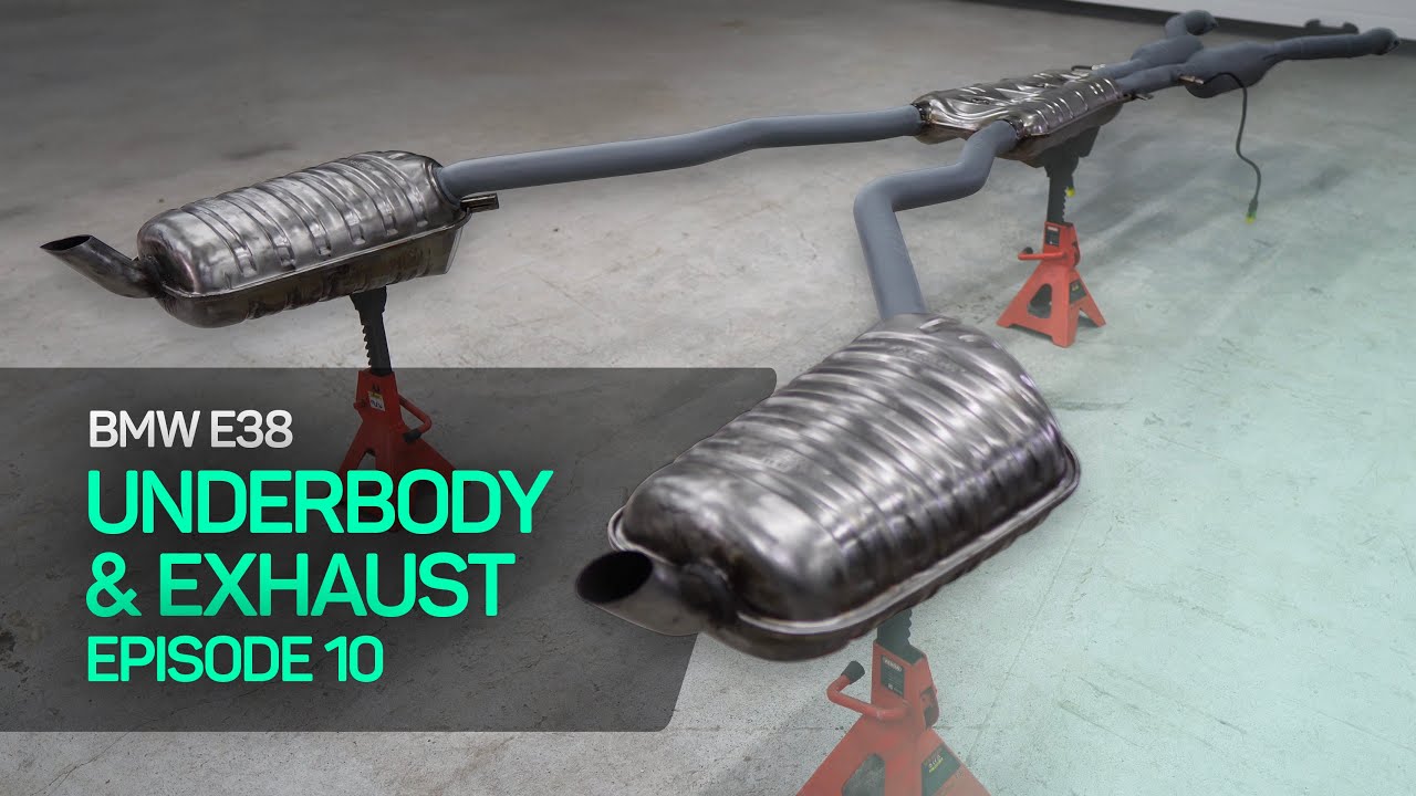 My E38 Restoration - Episode 10: Underbody & Rear Axle: Part 1 - YouTube