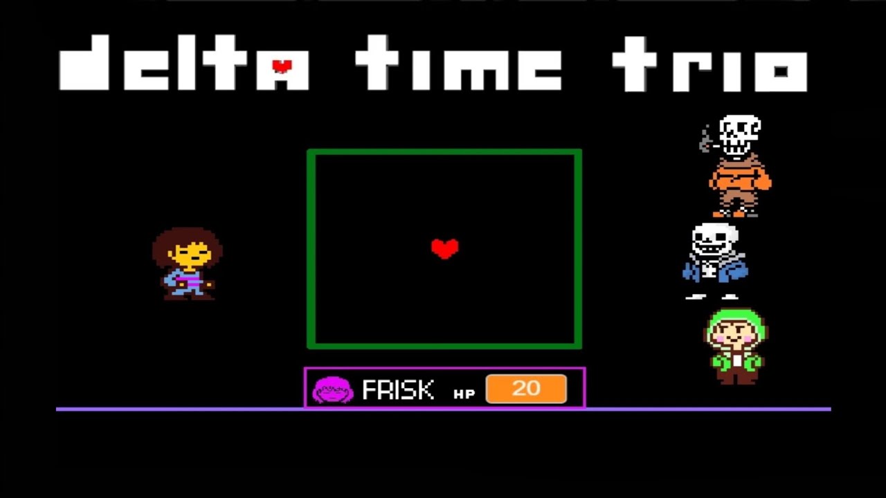 [델타룬 팬게임]델타 타임 트리오(하드) Delta Time Trio(Hard) - YouTube