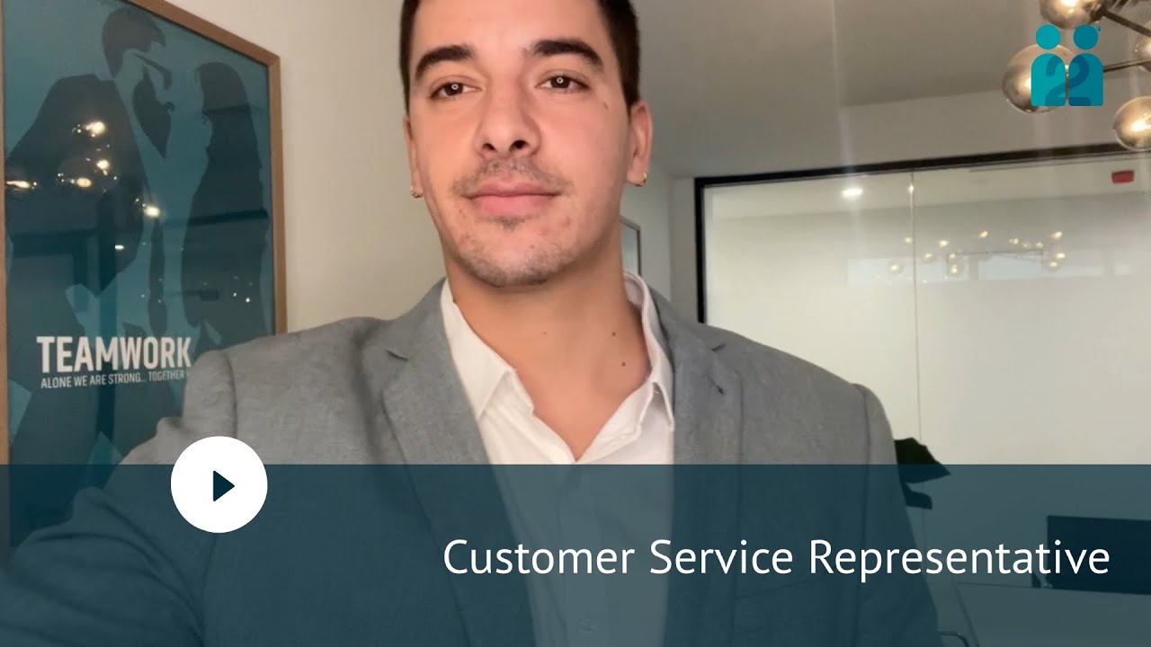 Customer Service Representative - YouTube
