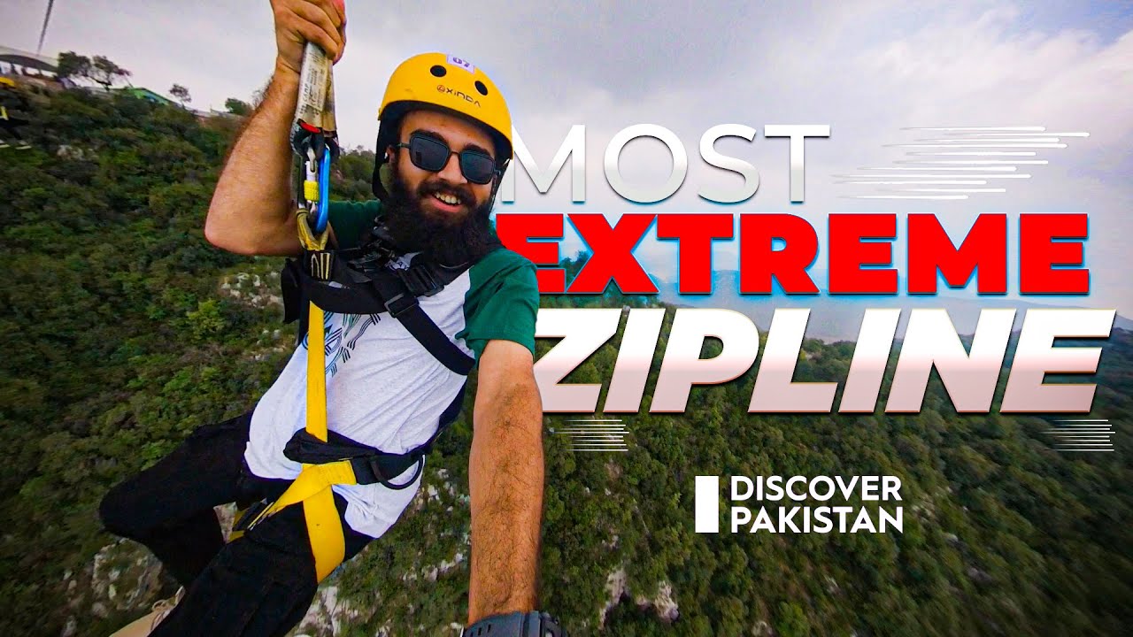 Most Extreme Zipline in Pakistan | Crazy Experience - YouTube