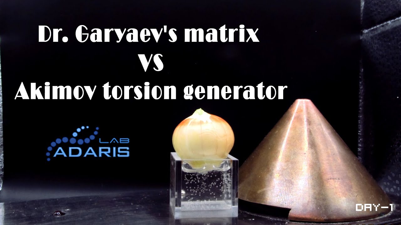 Dr. Garyaev's MBER VS Akimov torsion generator - YouTube