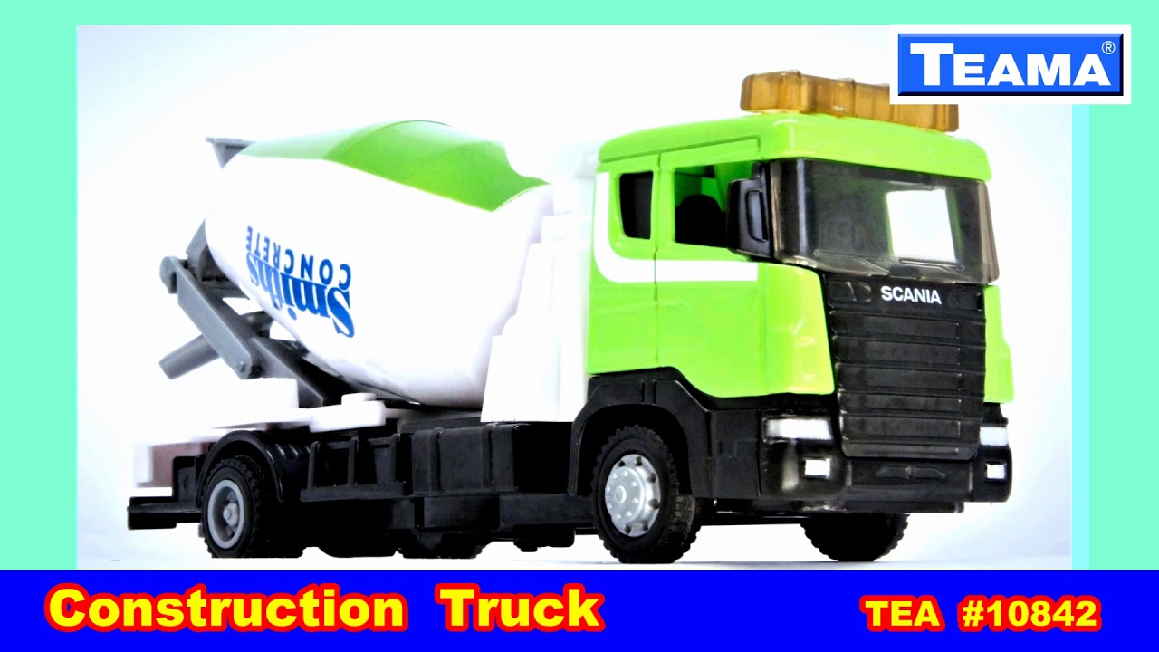 Teama Toys Construction Truck - YouTube