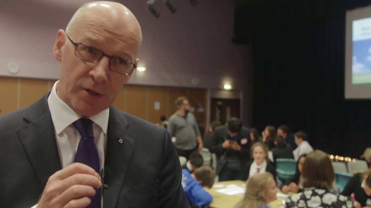 Launch of Excite.Ed at Broughton High School - YouTube