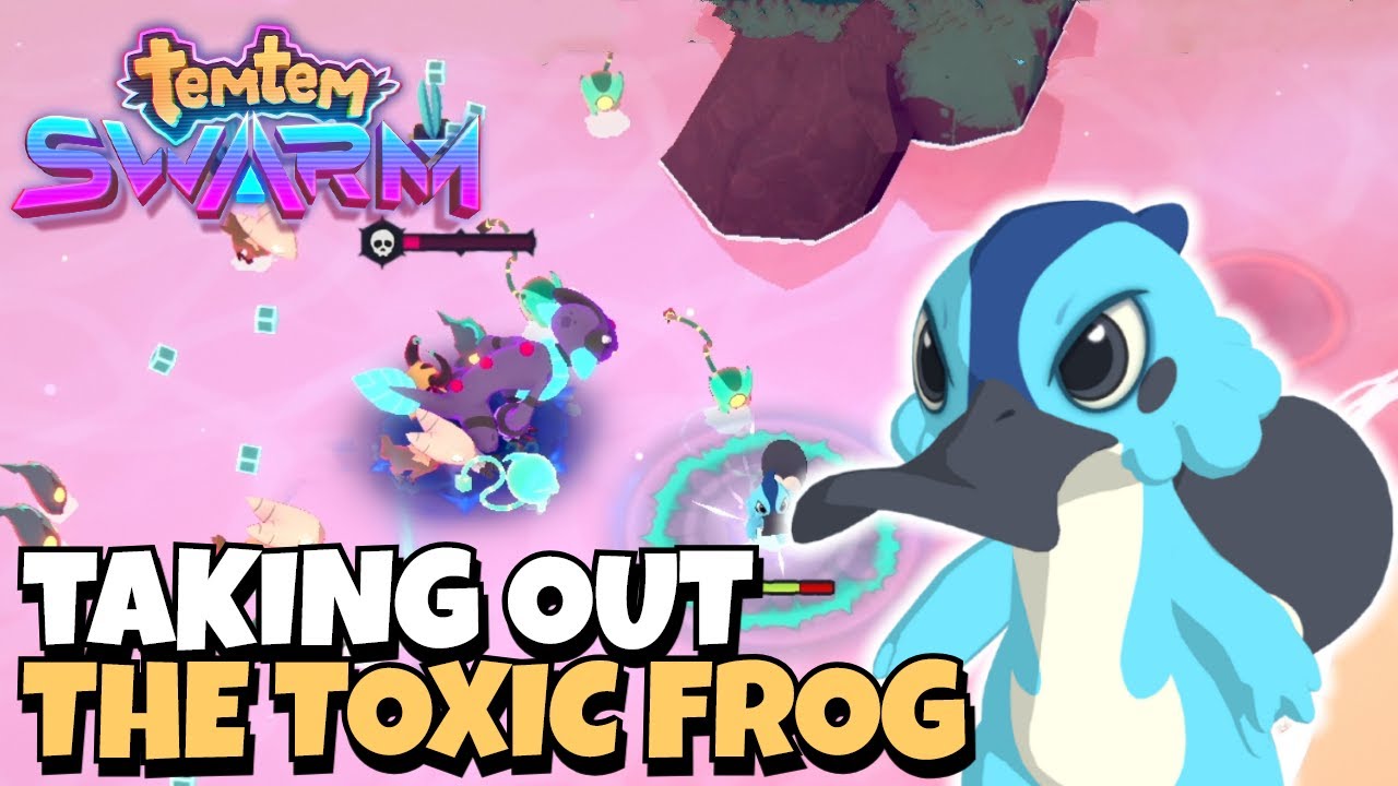 We Took Down The Toxic Frog And Unlocked A Massive SKill Tree | Temtem ...