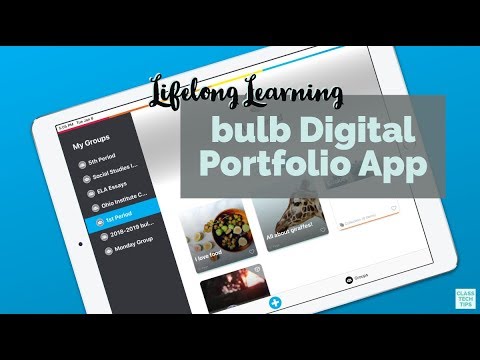 Lifelong Learning with bulb Digital Portfolio App - YouTube