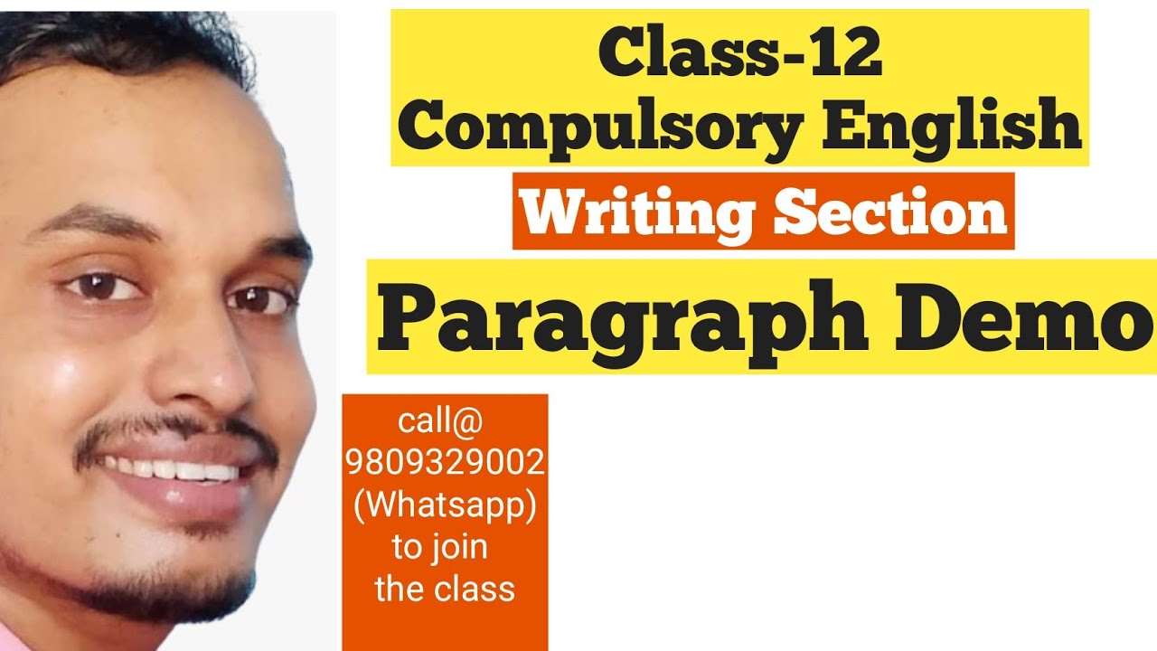 Day-3 Writing section of Class-12th English by Shyam Sir - YouTube