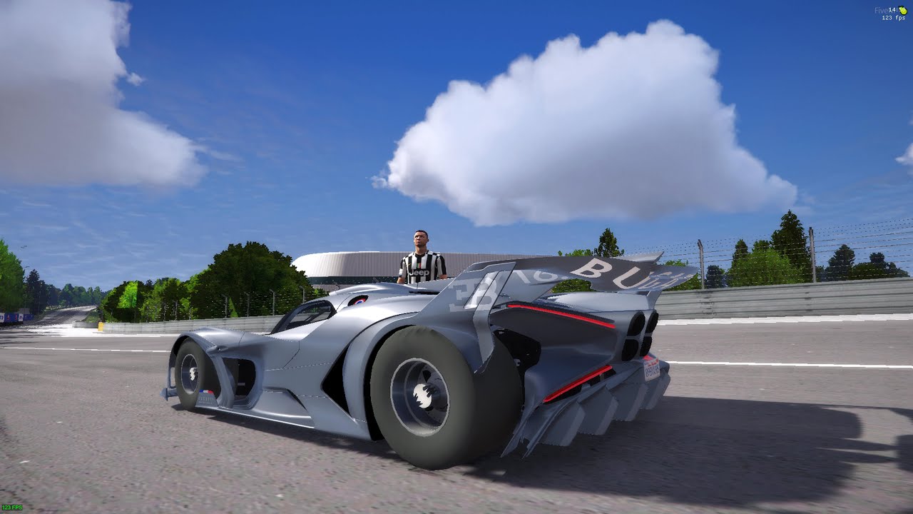Gta 5 Fivem Cr7 Drives the new Batmobile 540Kmh Bugatti Bolide Dnb ...