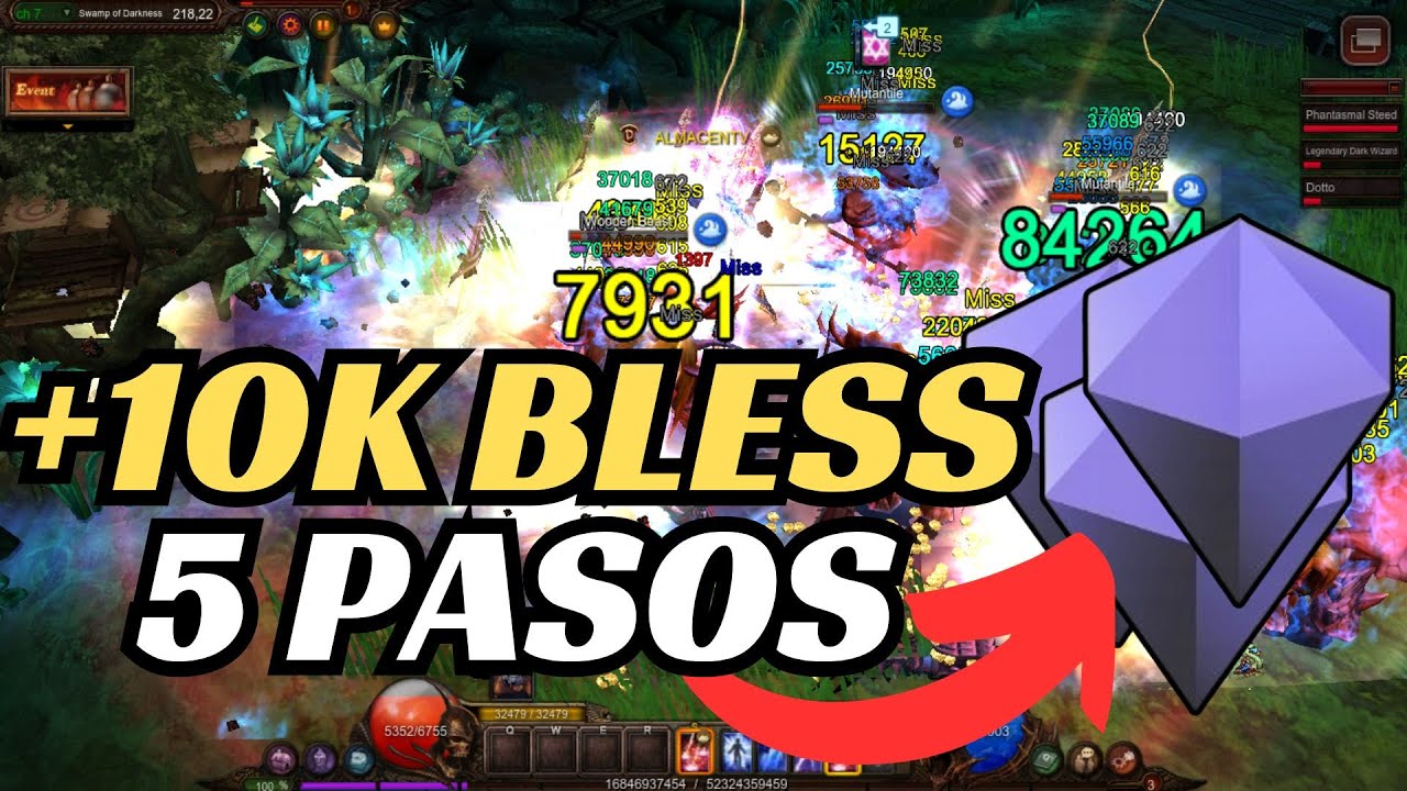 5 PASOS Para Sacar BLESS A MANSALVA 🤑 MU Online - YouTube