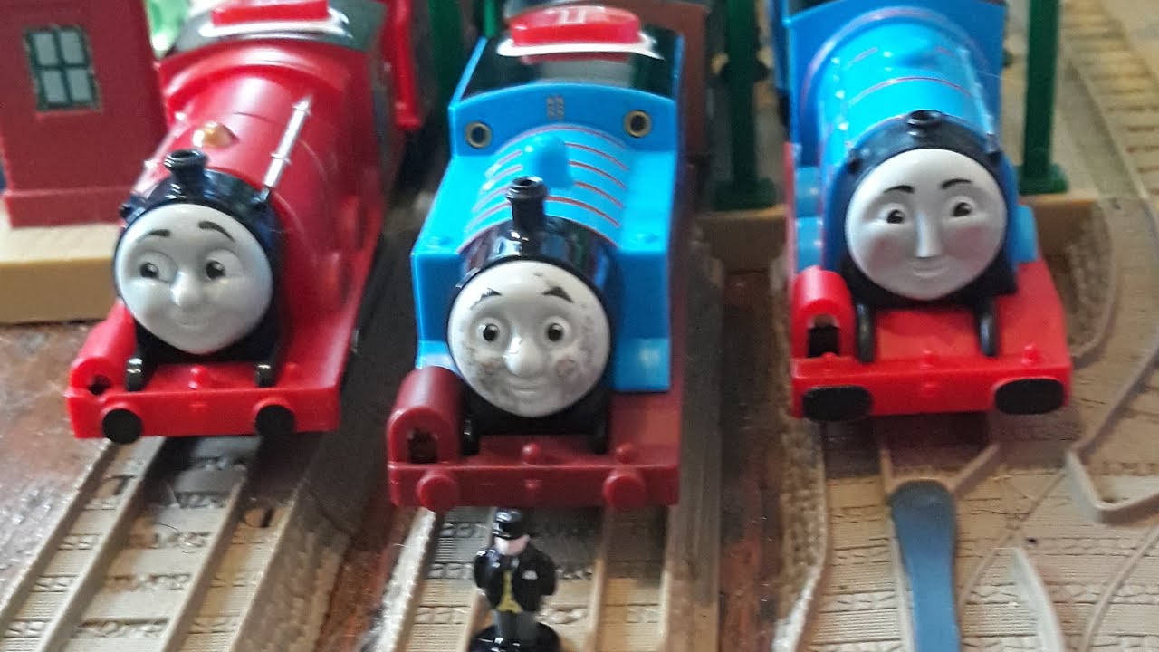Thomas and friends trackmaster talking Thomas review - YouTube