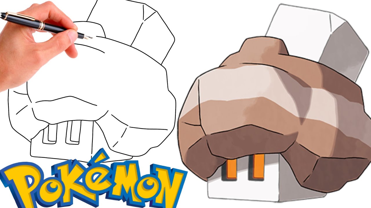 How To Draw NACIL POKEMON #932 | Generation 9 - YouTube