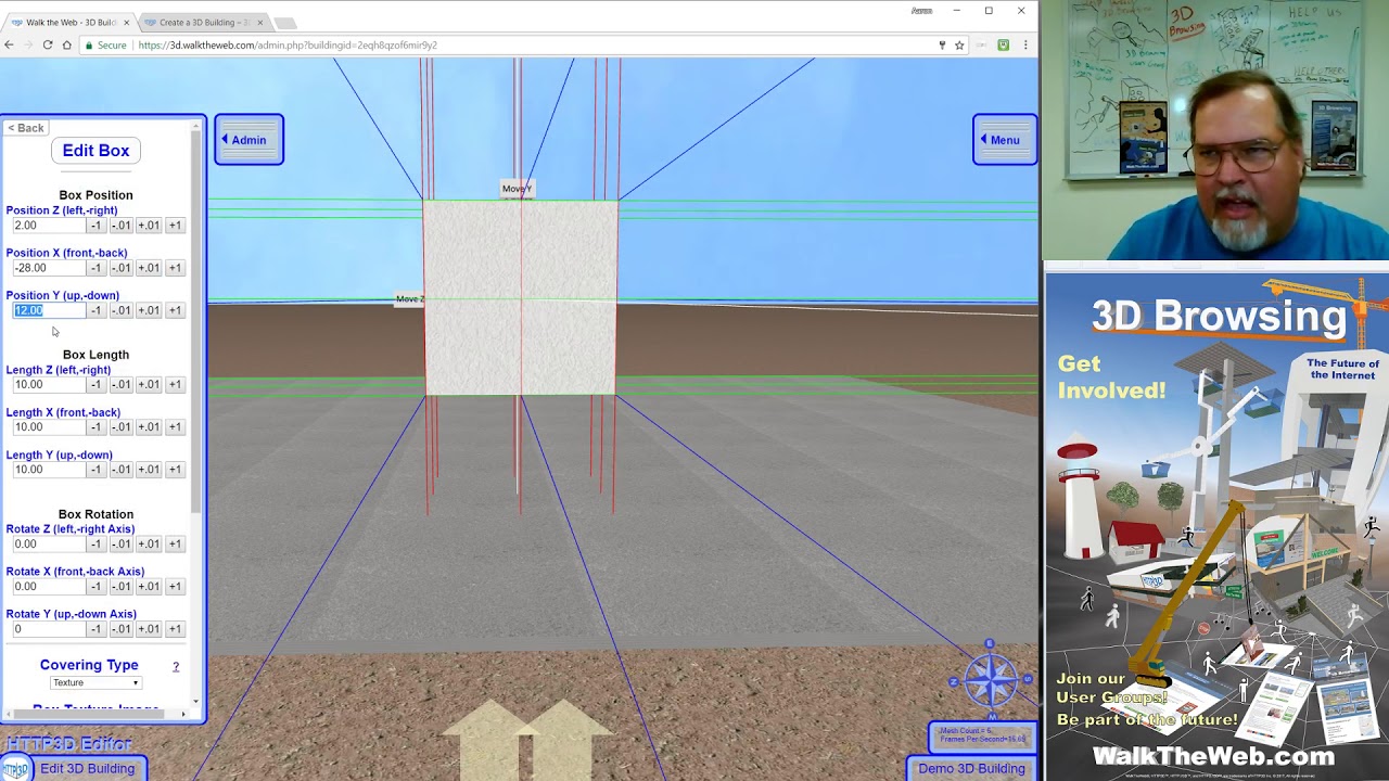 Tutorial - Create a 3D Building with 3D Building Blocks - 3D Browsing ...