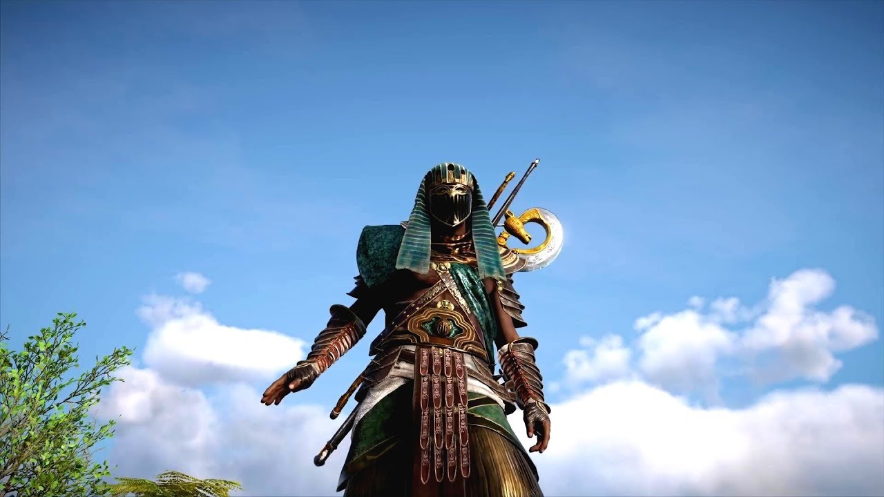 Assassins Creed Origins - Scarab Soldier Armor For Free [Reda Quest ...