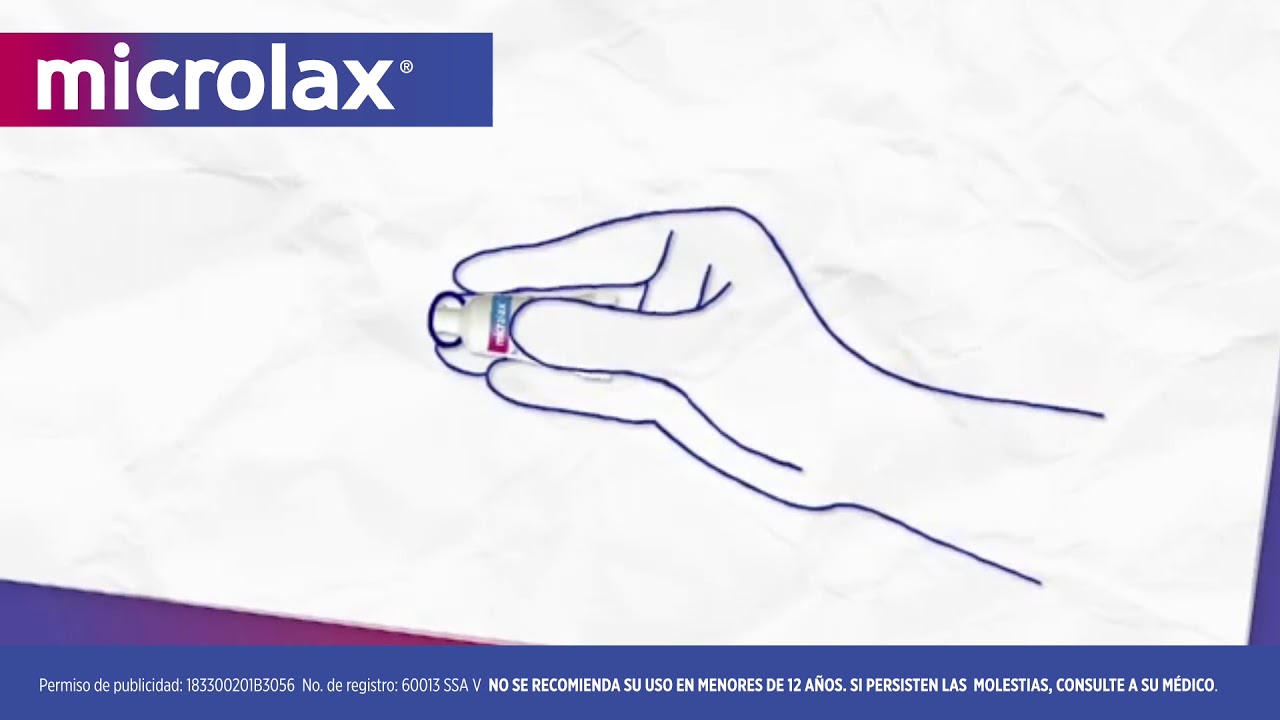Microlax para aliviar el estreñimiento de 5 a 20 minutos - YouTube