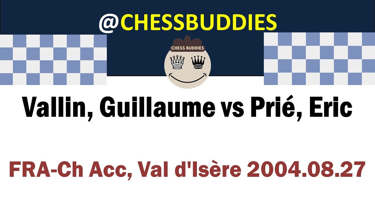 QUEEN'S GAMBIT DECLINED: SLAV Defence, 3.NF3 🔴 Vallin, Guillaume vs ...