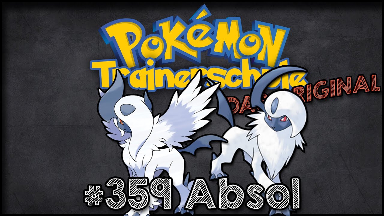 Moveset Guide: Absol | DIE POKEMON TRAINERSCHULE - YouTube