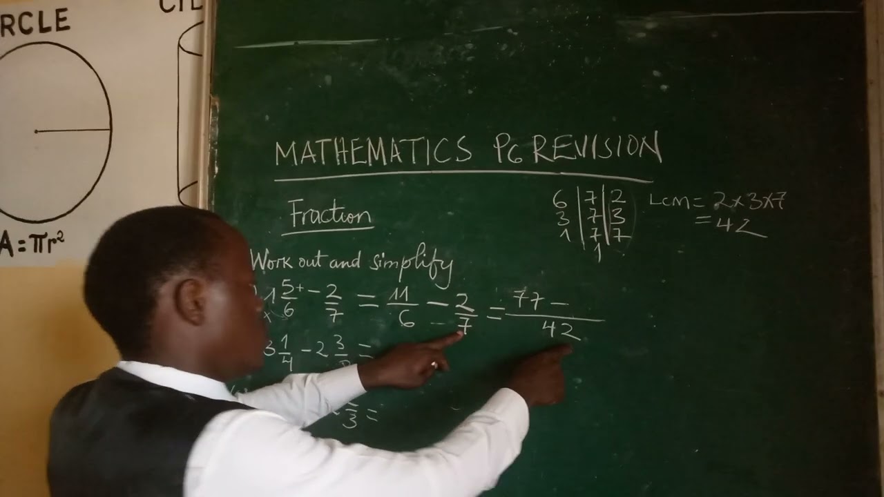 P6 MATHEMATICS REVISION QUESTIONS AND ANSWERS - YouTube