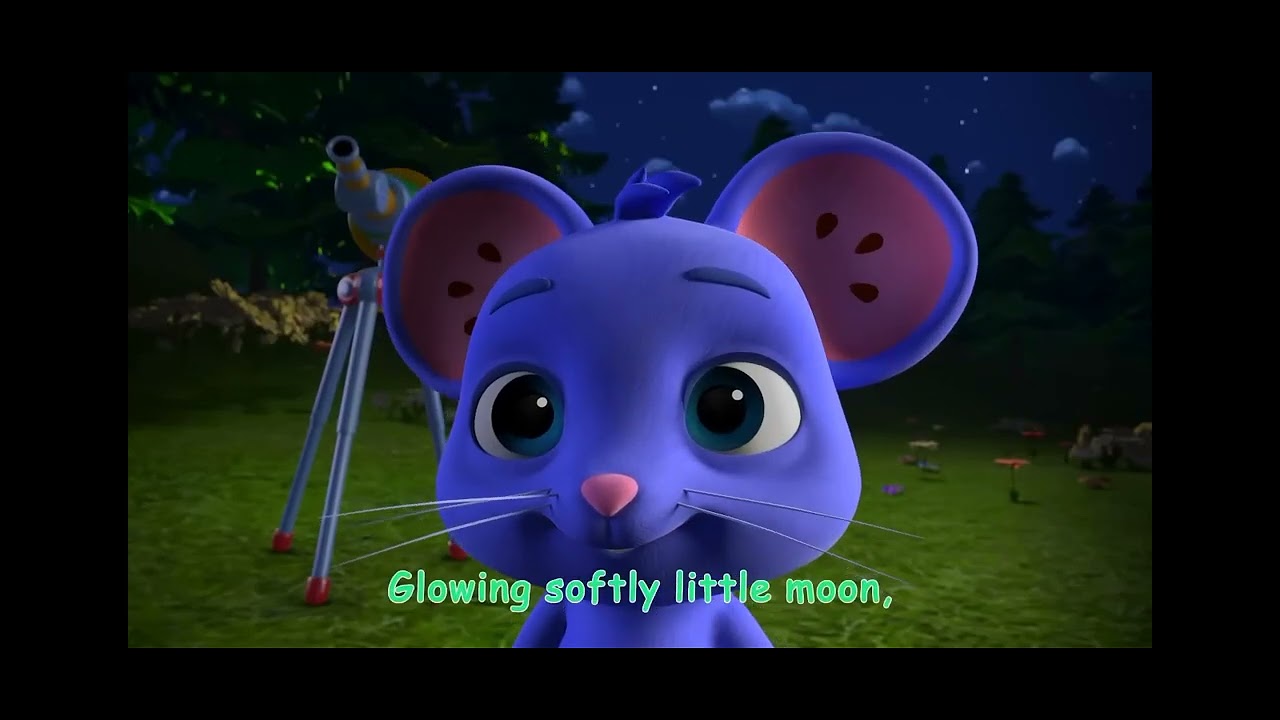 Little moon song for nursery kids ♥️ - YouTube