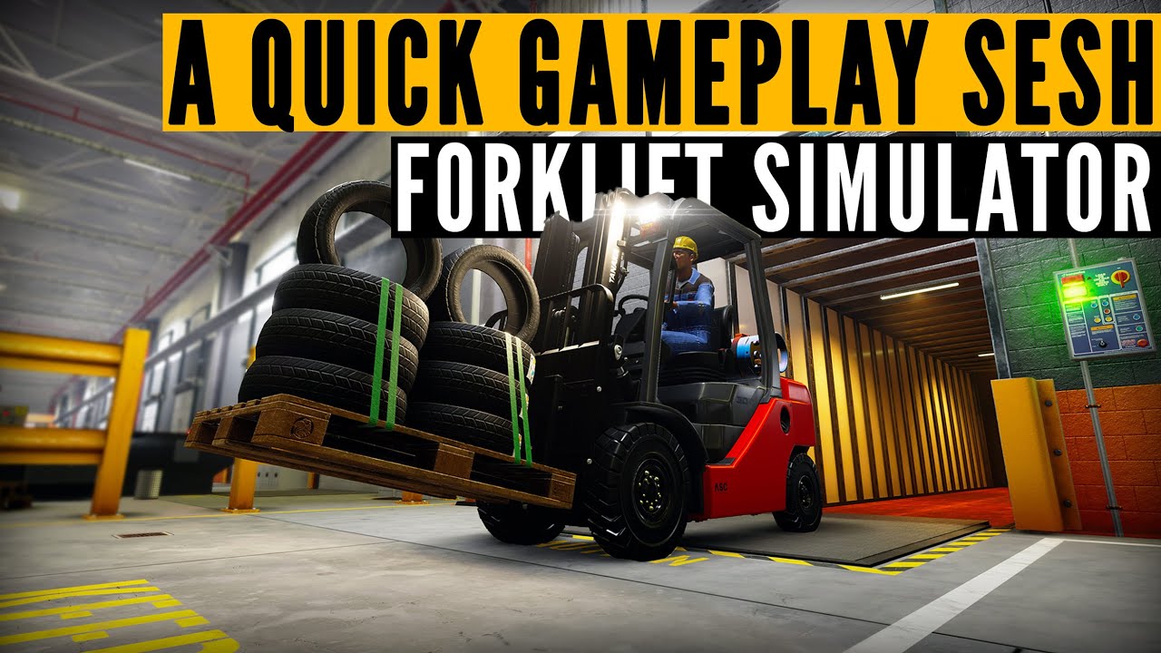 Forklift Simulator has ARRIVED - YouTube