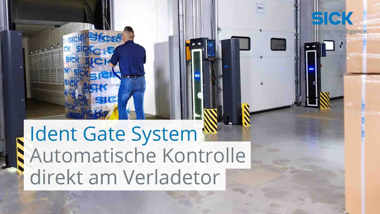 Ident Gate System – Automatische Identifikation und Kontrolle direkt am Verladetor - YouTube