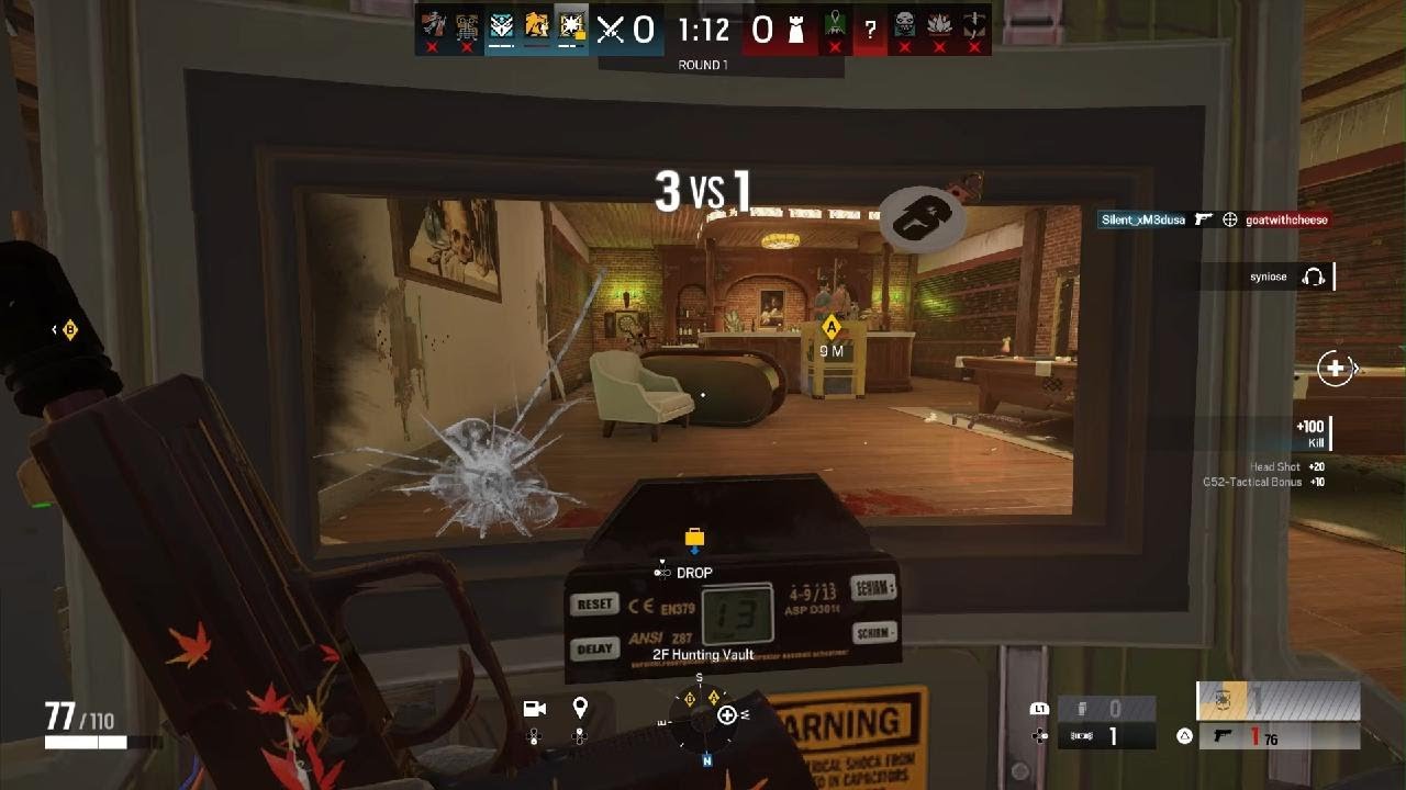Rainbow Six Siege X Ranked Villa Gold 5 W - YouTube