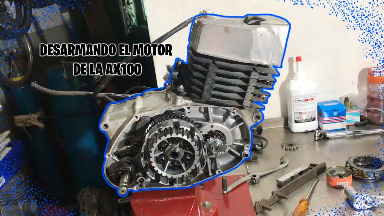 Restaurando AX100 | Desarmando el motor | Parte 2 - YouTube