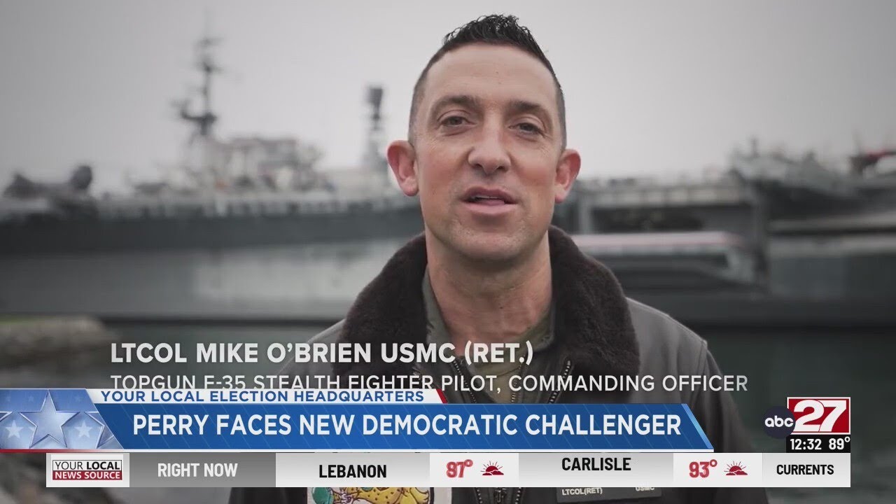 Retired marine, TOPGUN fighter pilot challenges Scott Perry in ...