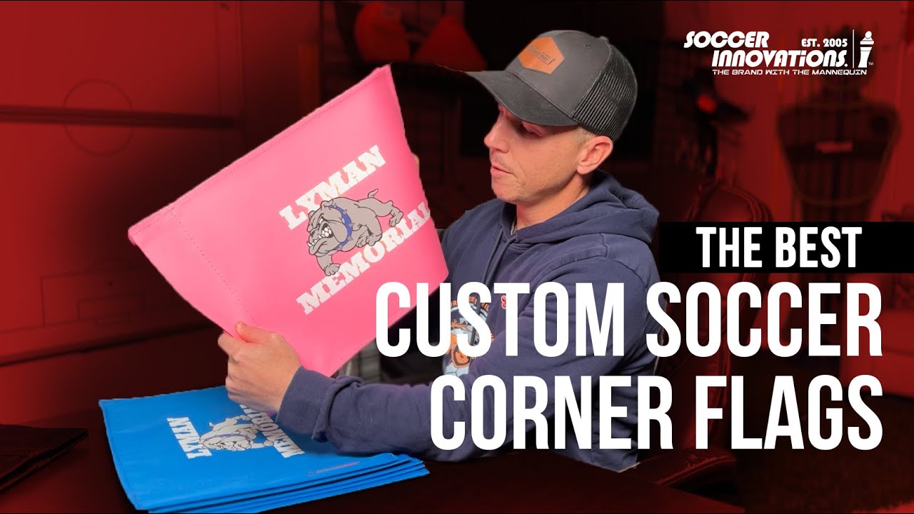 The BEST Custom Soccer Corner Flags from Soccer Innovations™ - YouTube