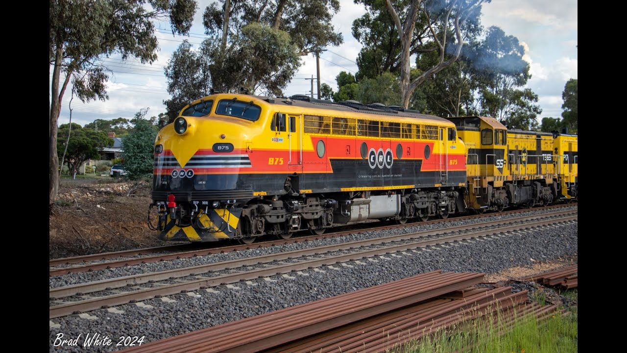 Last Run of B75 on Broad Gauge: P17 and T363 haul B75 on 0086 at ...