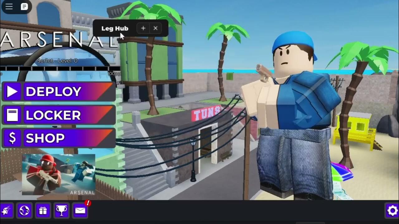 Leg Hub For Arsenal Review │ Roblox Scripting - YouTube