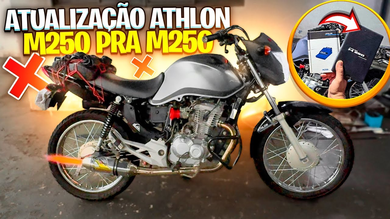 COMO ATUALIZAR O MÓDULO ATHLON M250 PRA M250 FÁCIL RÁPIDO E FICA TOP 🤩 ...