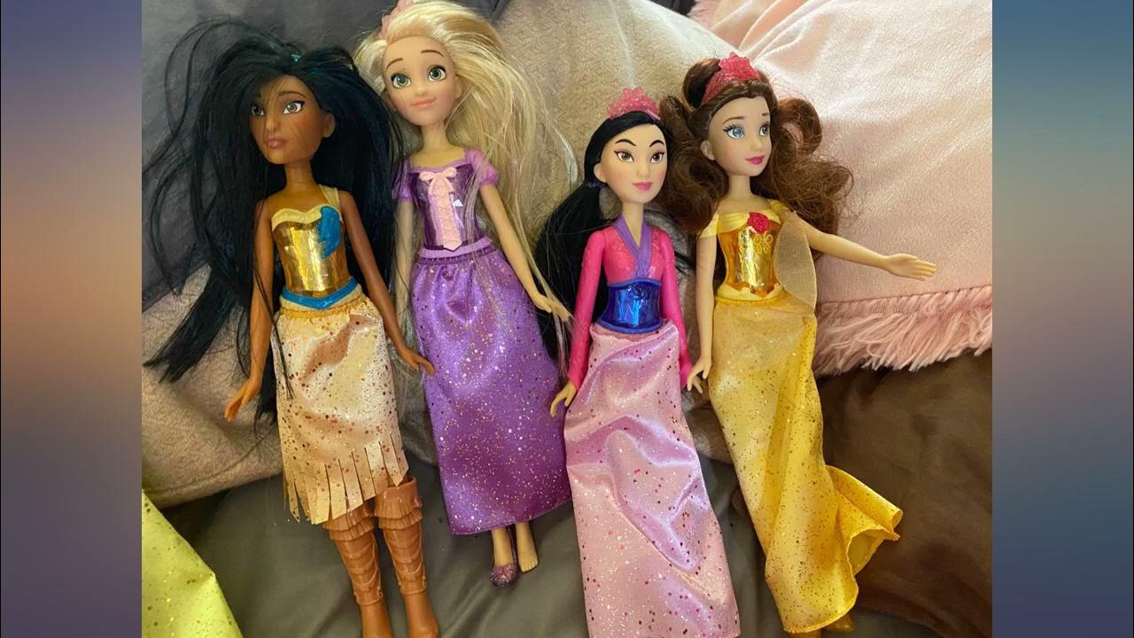 Disney Princess Royal Collection 12 Royal Shimmer Fashion Dolls With