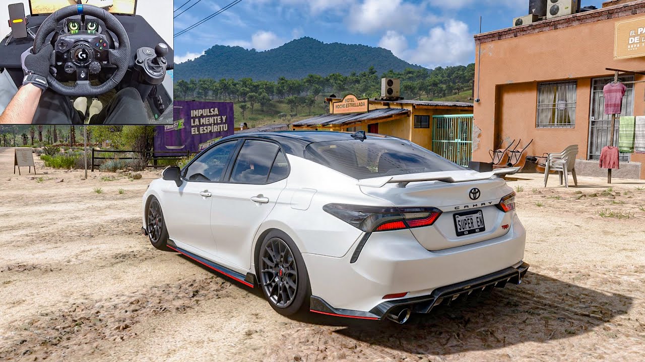 Toyota Camry TRD 2023 - Forza Horizon 5 | Logitech G923 Steering Wheel ...