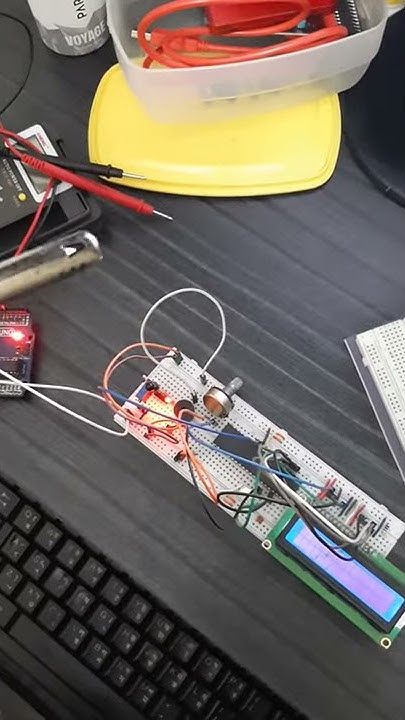 Fire alarm using PIC16F877A - YouTube