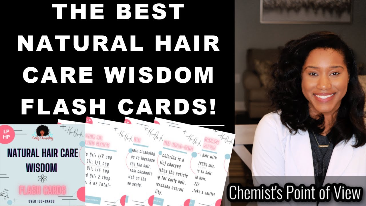 THE BEST NATURAL HAIR CARE WISDOM FLASH CARDS!! - YouTube