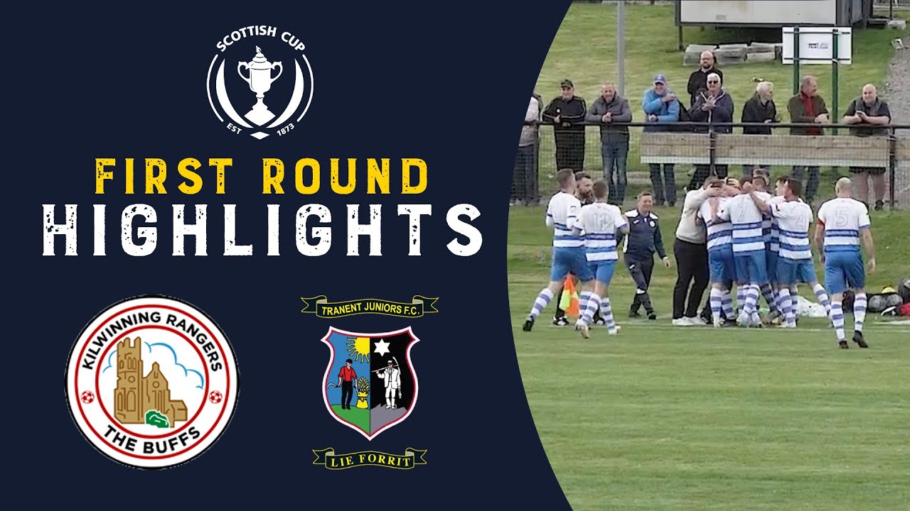 Kilwinning Rangers 4-2 Tranent Juniors | Highlights | Scottish Cup ...