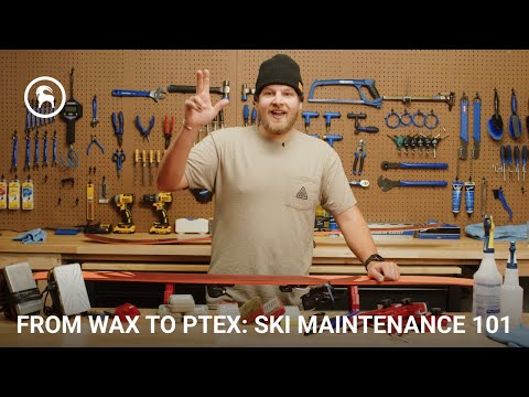 From Wax To Ptex: Ski Maintenance 101