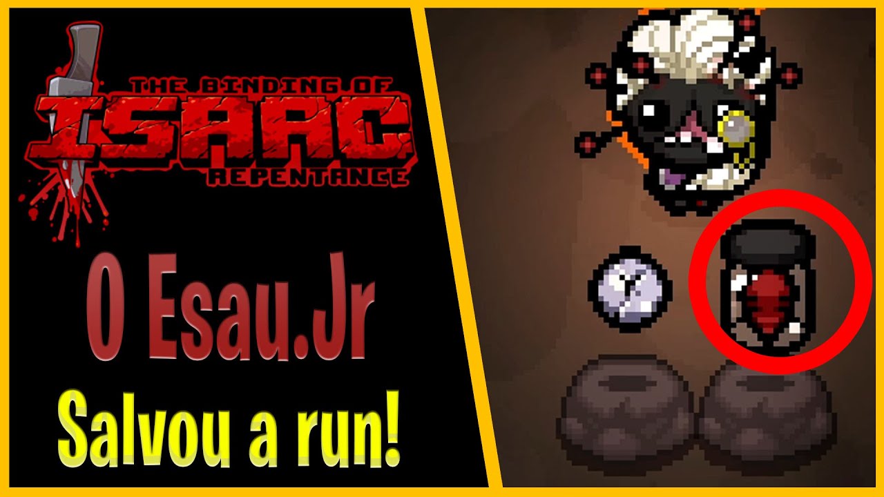 A PROVA QUE ESAU JR. É ROUBADO! - The Binding of Isaac Repentance ...