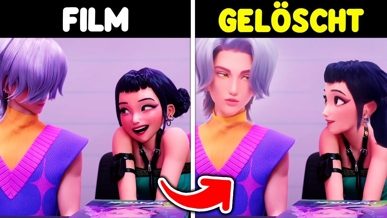 9 ALTERNATIVE ENDEN & GELÖSCHTE SZENEN von KPOP Demon Hunters! - YouTube