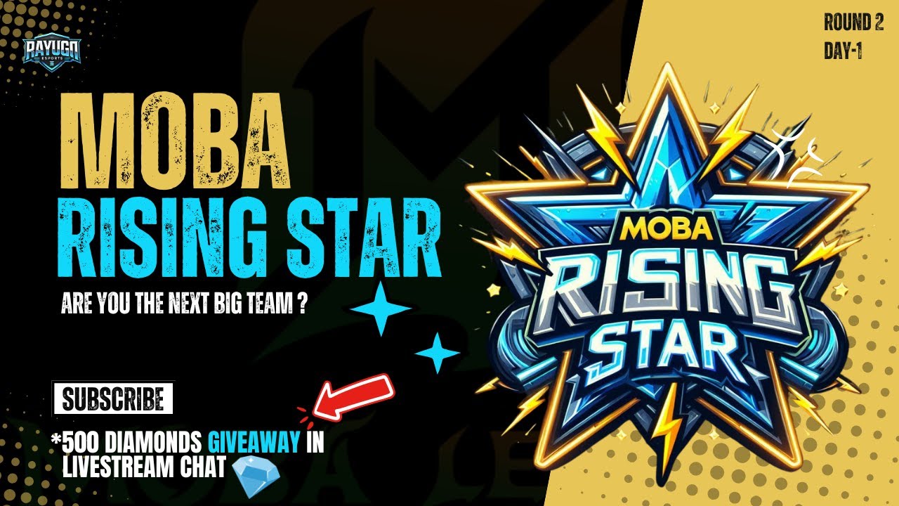 🔥 MOBA Rising Star Tournament | ₹5000 Prize Pool 💰 | Day 4 - Join Now # ...
