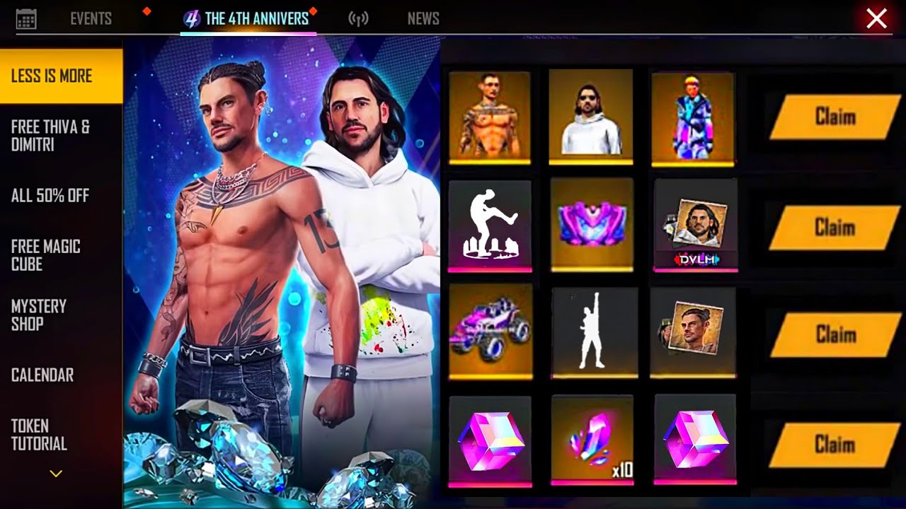 GET BUNDLES 😱 FREE CHARACTER 🔥 LEVEL MAX 🔥 FREE FIRE - YouTube