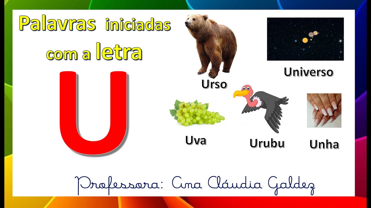 Palavras iniciadas com a letra U - YouTube