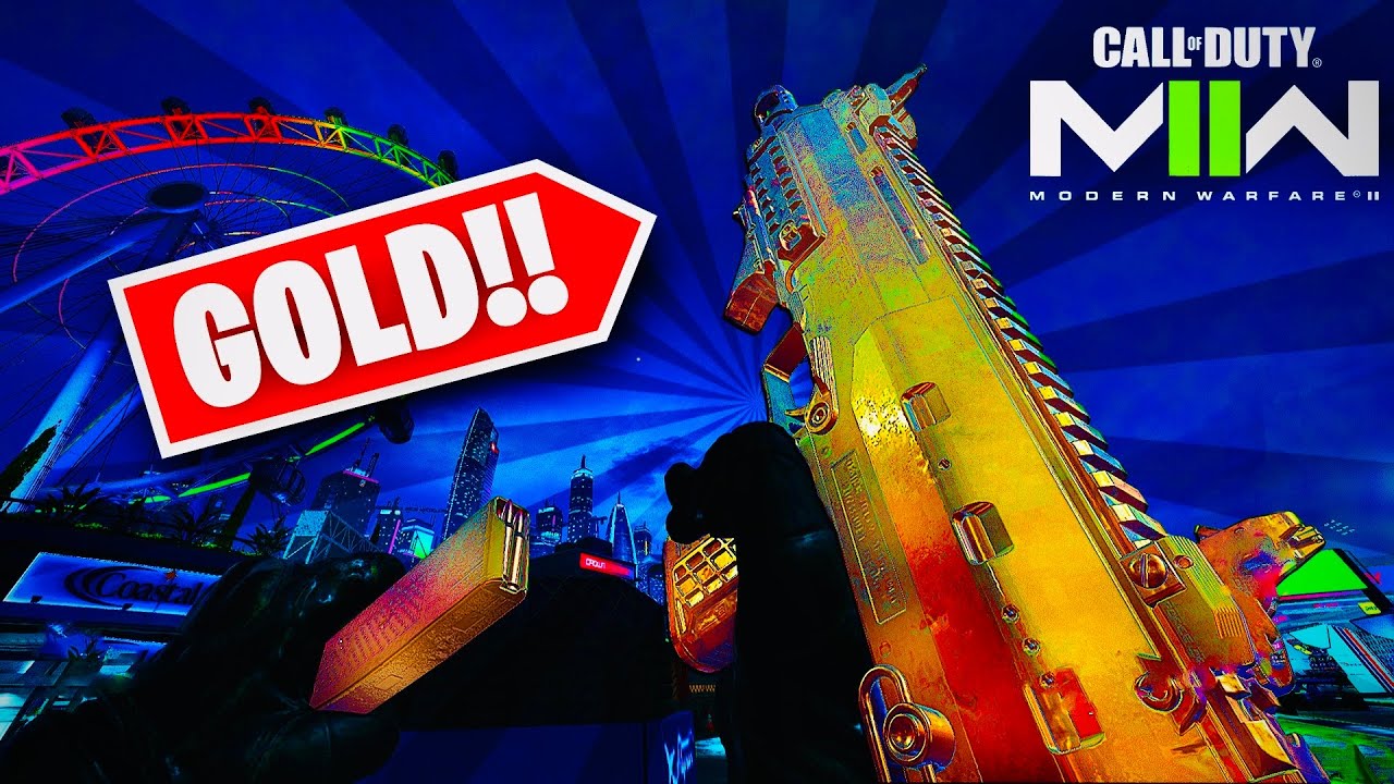 MAX LEVEL GOLD MP7 is FIRE in MW2! (Best Vel 46 Class Setup) - YouTube