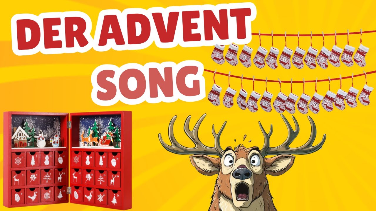 🕯️🕯️🕯️🕯️DER ADVENTSSONG🎄 - (Deutsch lernen in der Adventszeit - DAF mit Musik!🕯️🎄🌟 ️) - YouTube