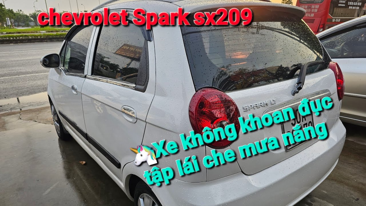 🦄🛵chevrolet Spark sx 209 ko khoan đục màu sịn bác nào cần xe tập lái ...