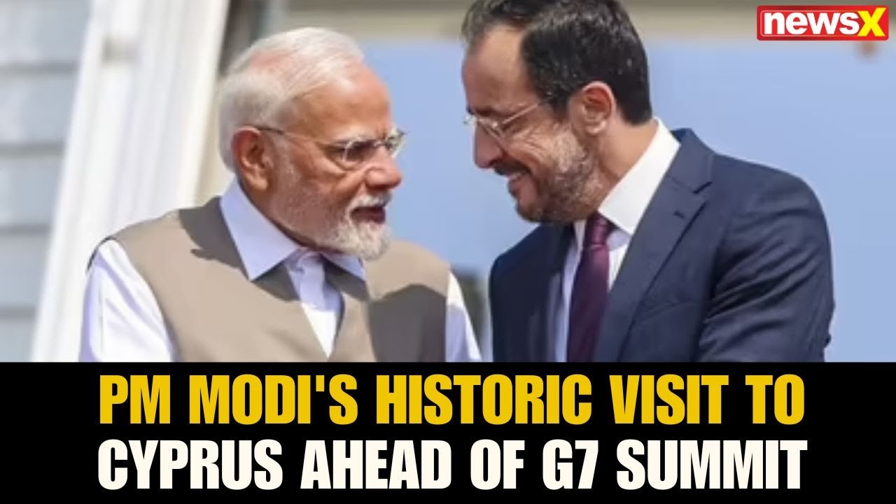 PM Modi In Cyprus: PM Modi's Historic Visit to Cyprus Ahead of G7 ...