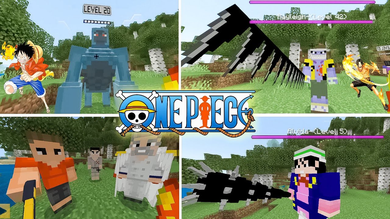 Download New Best ONE PIECE ADDON For Minecraft PE 1.18 | Update One ...
