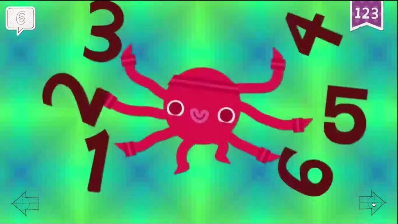 Endless numbers 1-10 - YouTube